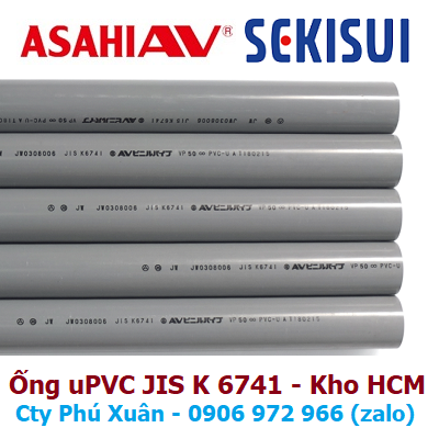 Ống Nhựa uPVC JIS K 6741 - Kho HCM - Cty Phú Xuân