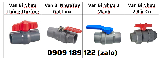 Van Bi Nhựa uPVC D21-D220 Giá Rẻ Nhất
