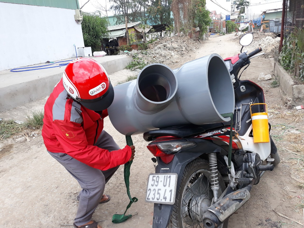 Y Giảm PVC D21-500mm - Giá Rẻ - Kho HCM - 0906 972 966