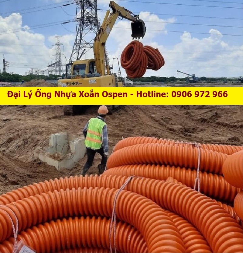 Ống Nhựa Xoắn Ospen 50 - Bán Hàng Giá Dự Án