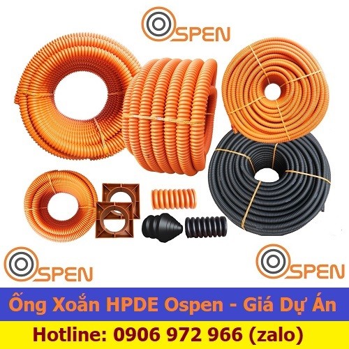 Ống Nhựa Xoắn Ospen 250 - Bán Hàng Giá Dự Án