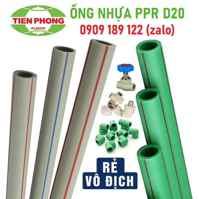 Ống PPR D20 Tiền Phong - Giá Rẻ Vô Địch - Kho Sài Gòn
