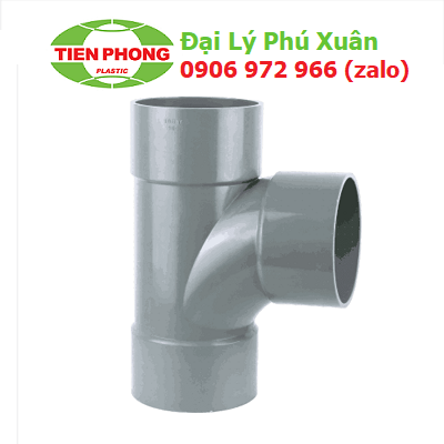Tê Cong uPVC Tiền Phong - Đại Lý Phú Xuân - Kho hàng HCM