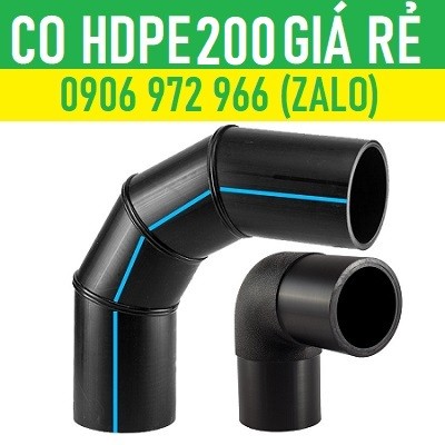 Co Nhựa HDPE D200 - Rẻ Nhất - Kho Sài Gòn